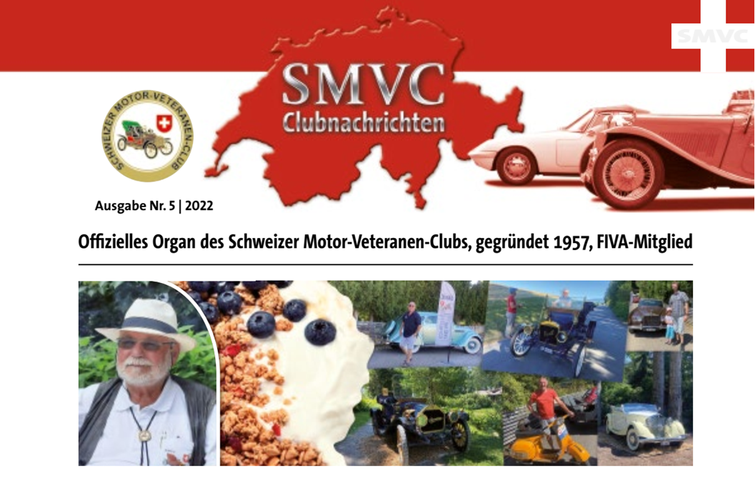 05.2022 – SwissClassics, aktuelle Ausgabe | Schweizer Motor-Veteranen-Club